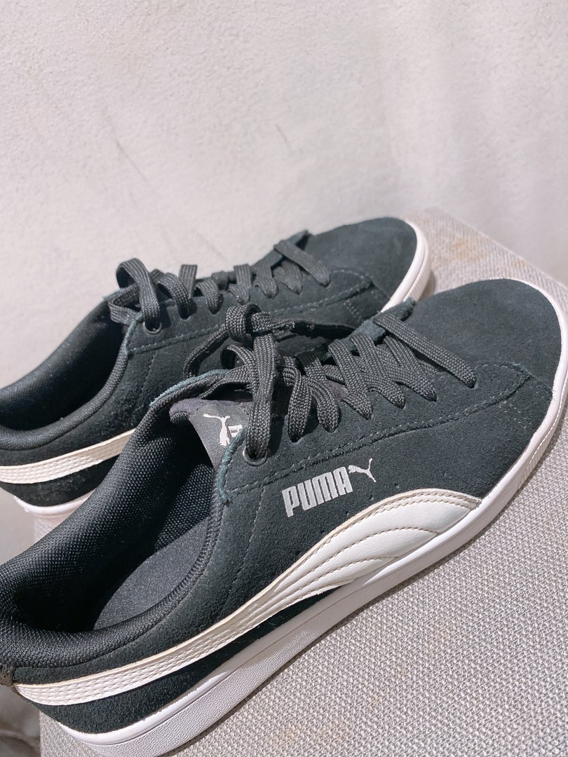 Shoes puma black original, Women's Fashion, Footwear, Sneakers on Carousell