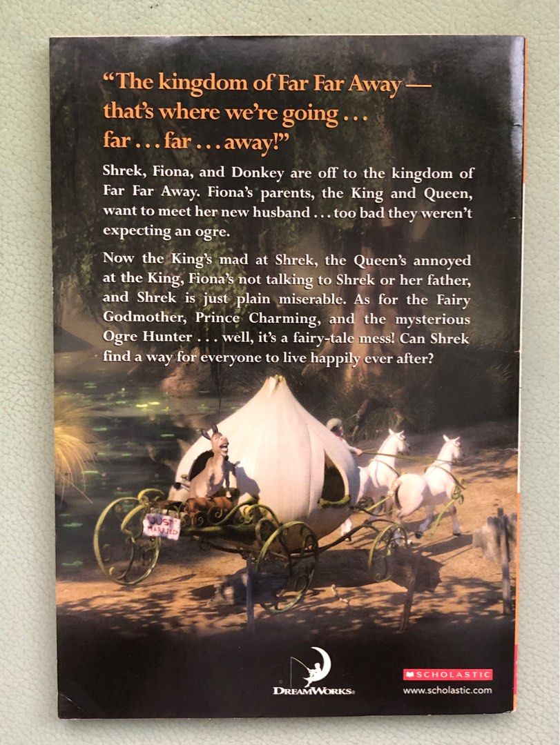 SHREK 2 The Movie, Novelization of Animated Film, Hobbies & Toys, Books ...