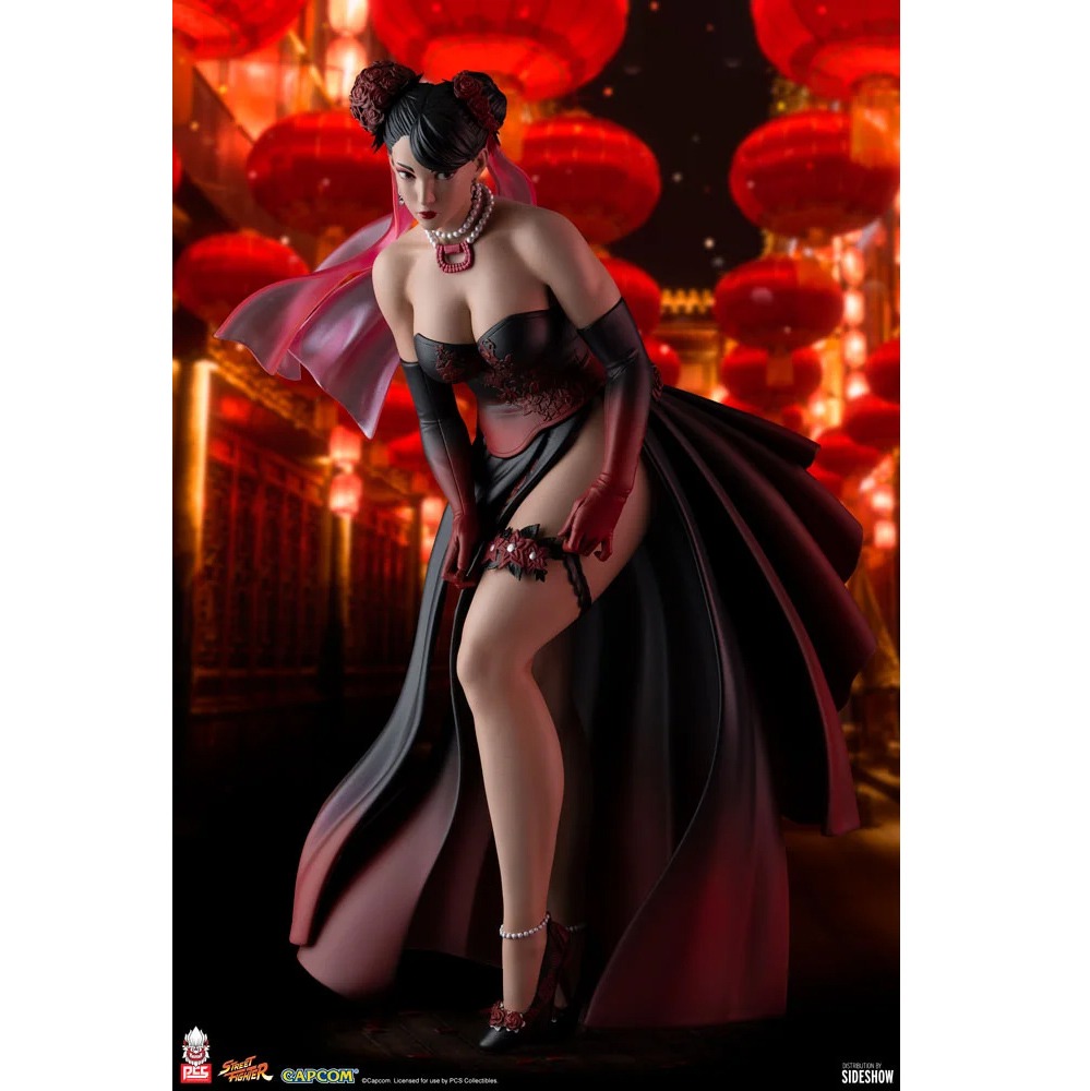 Sideshow x PCS 1/4 Street Fighter Chun-Li Wedding dress Version 9093862 ...