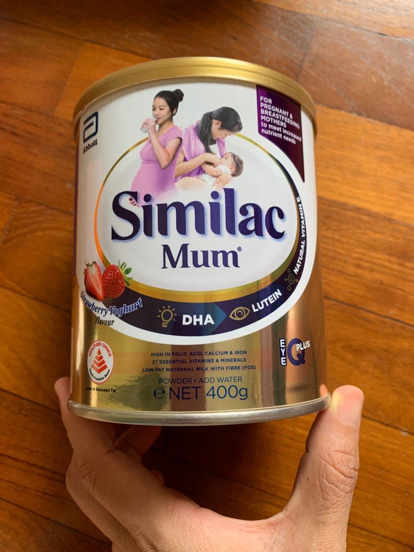Similac Mum powder - Strawberry Yogurt flavour, Babies & Kids ...