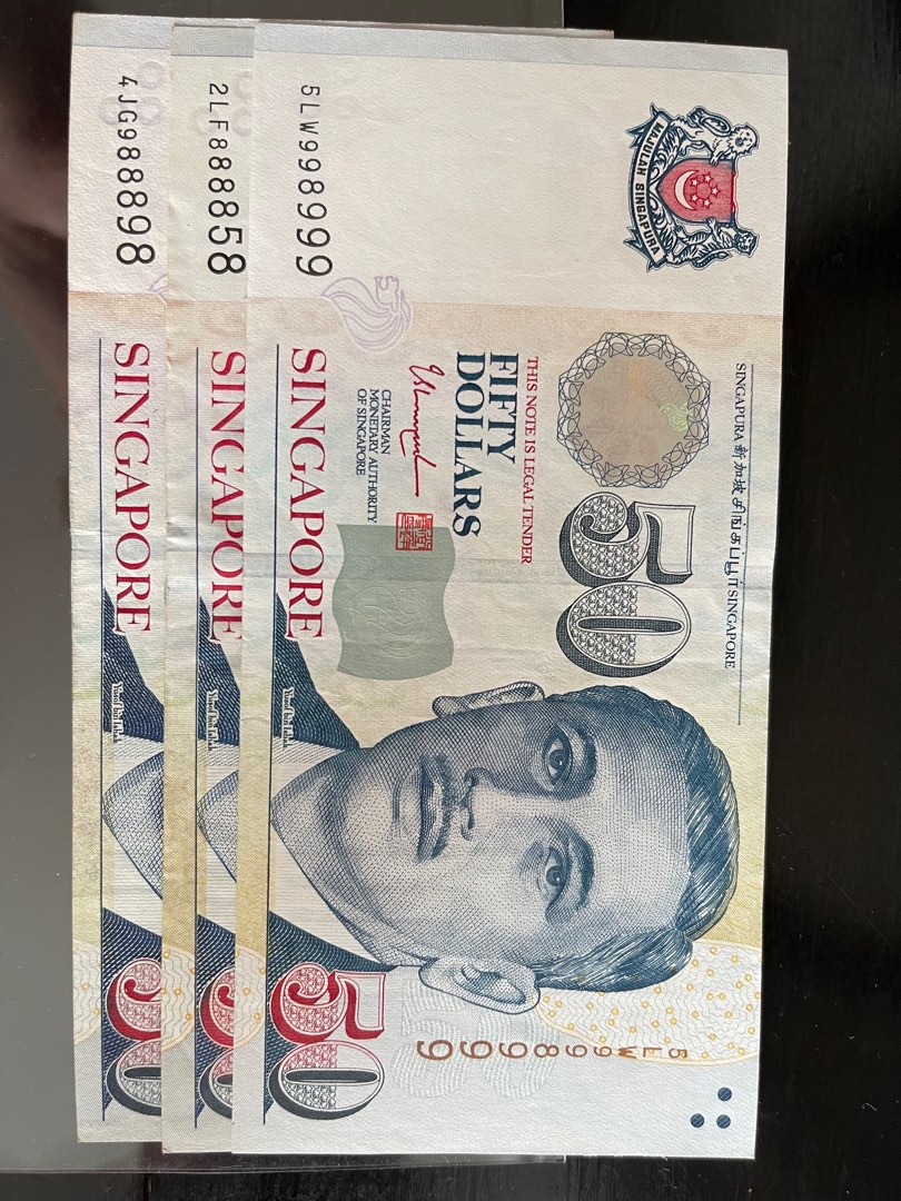 Singapore Note, Hobbies & Toys, Memorabilia & Collectibles, Currency on ...