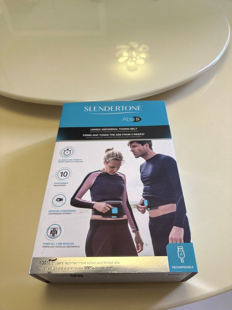 Slender tone Abs 8, Sports Equipment, Exercise & Fitness, Toning ...