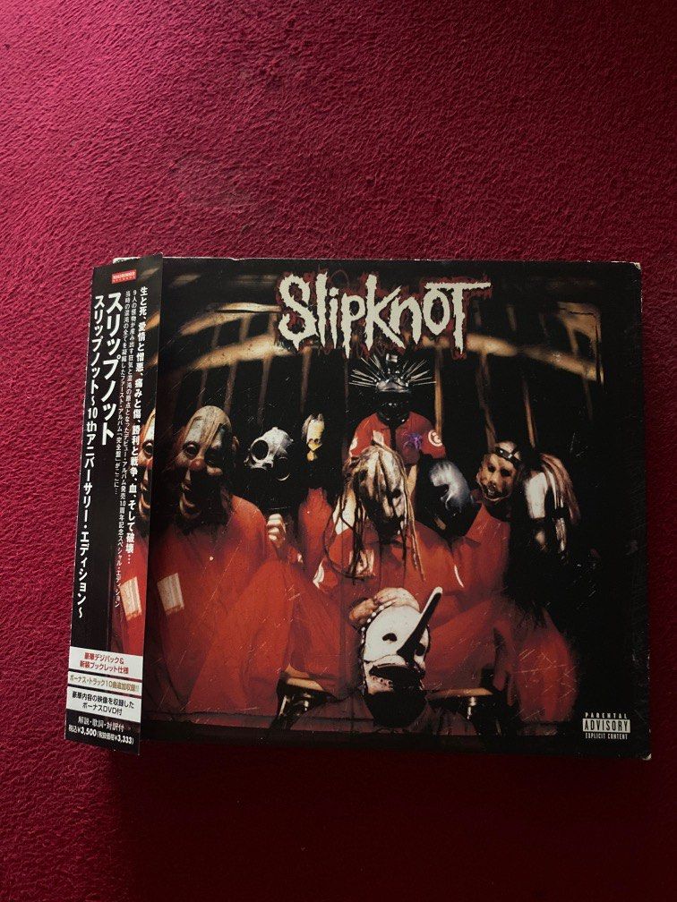 Slipknot japan press 10th anniversary, Hobbies & Toys, Music & Media ...