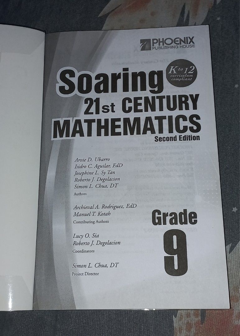 Soaring 21st Century Mathematics - Grade 9 books on Carousell
