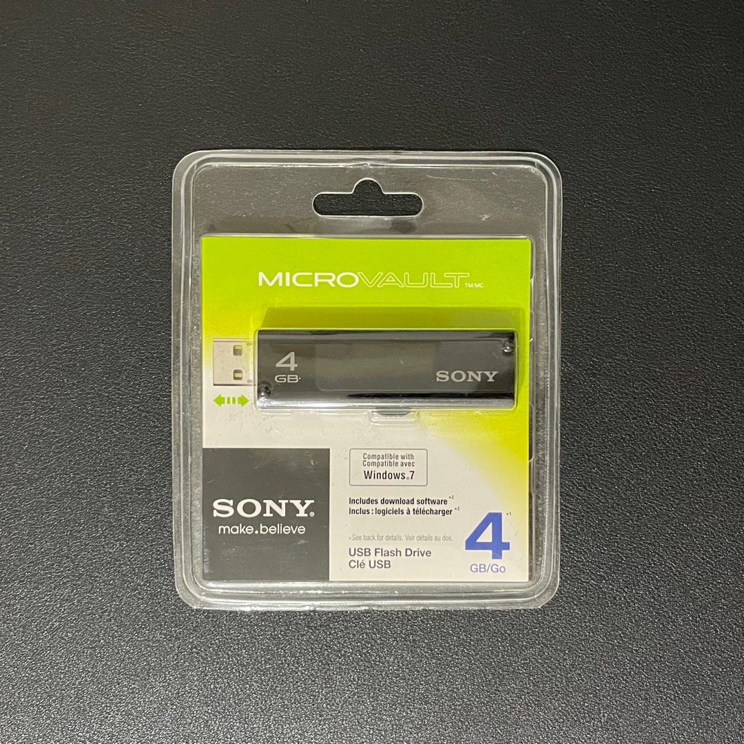 Sony 4GB MicroVault Thumbdrive, Computers & Tech, Parts & Accessories ...