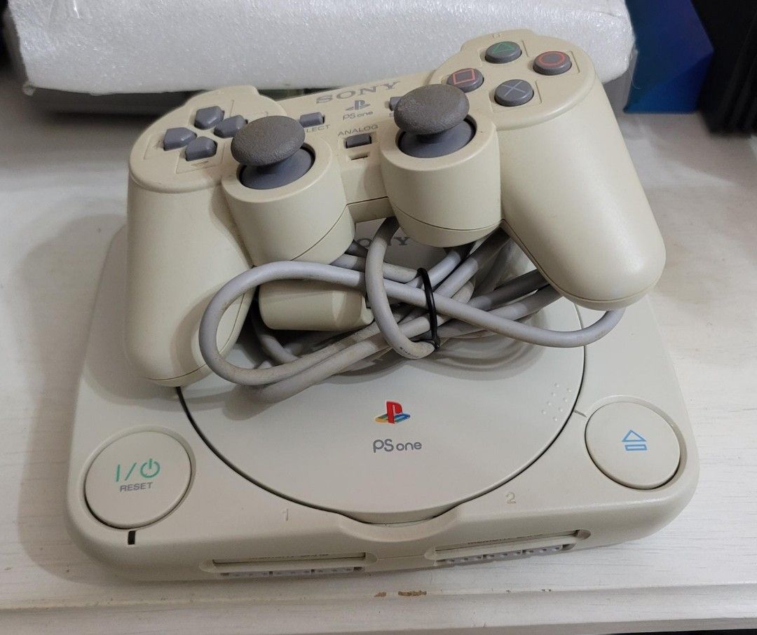 Sony PSOne Slim Japanese model SCPH-100, 電子遊戲, 電子遊戲機, PlayStation ...