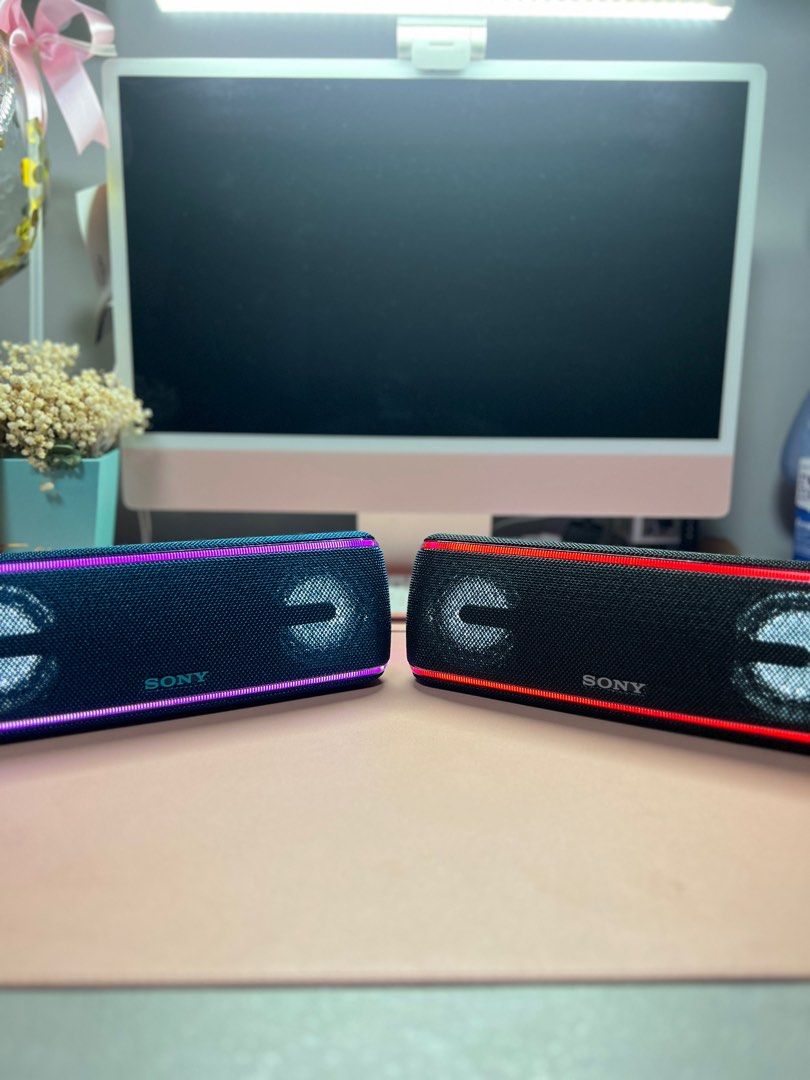 Sony SBS-XB41 Extra Bass Portable Wireless Speaker (Black/Blue), Audio ...