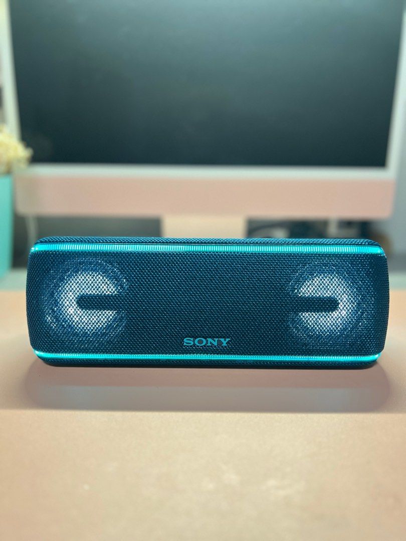 Sony SBS-XB41 Extra Bass Portable Wireless Speaker (Black/Blue), Audio ...