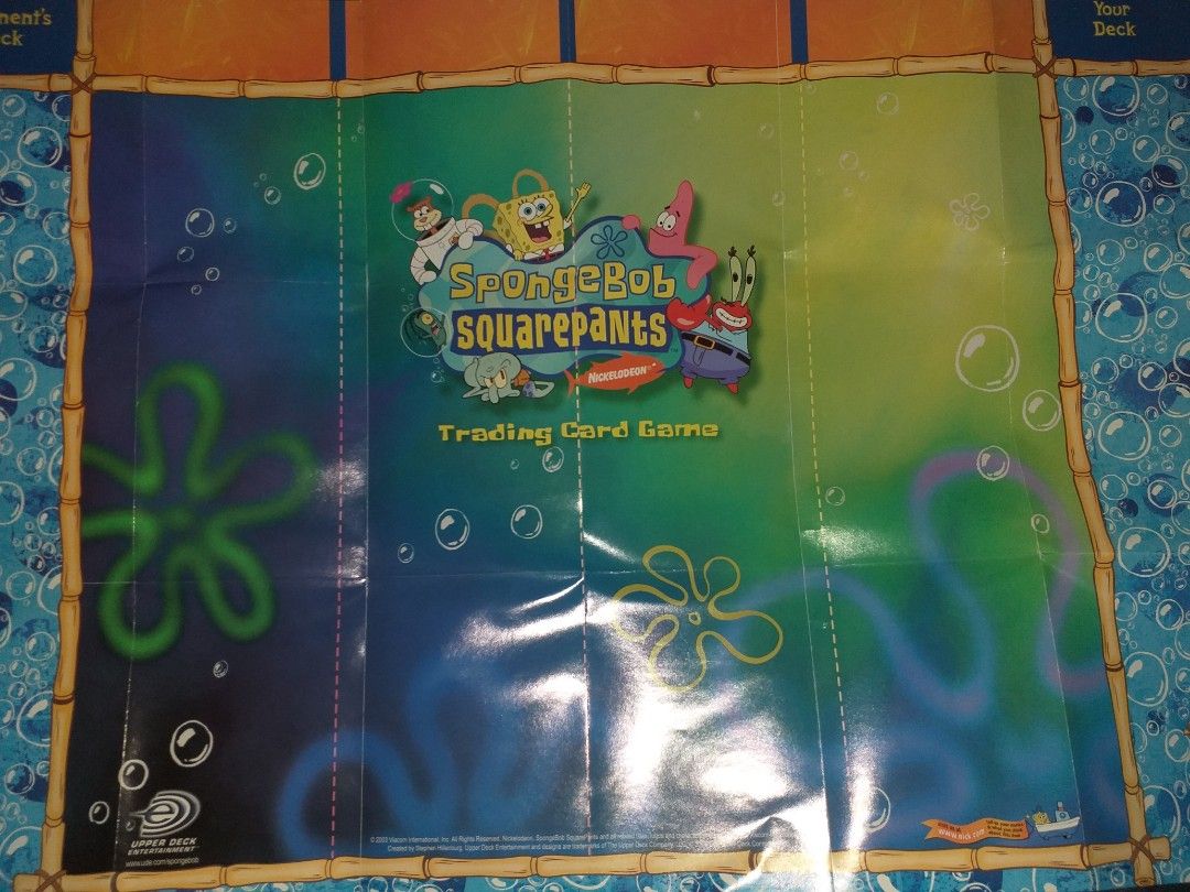 Spongebob Deep Sea Duel TCG Starter Deck - 1st Edition From 2003 ...