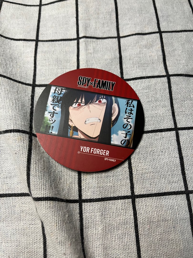 Spy x family mini coaster Yor on Carousell