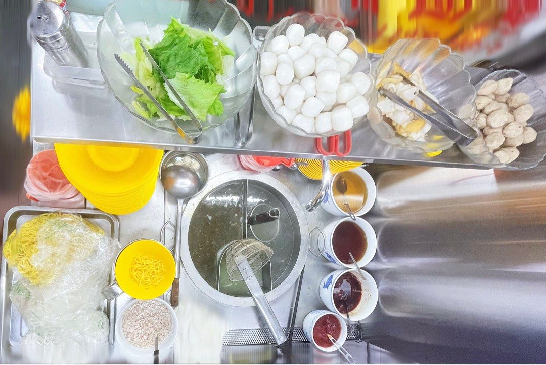 Stainless Steel Hawker Stall Boiler with Glass Display, Furniture ...