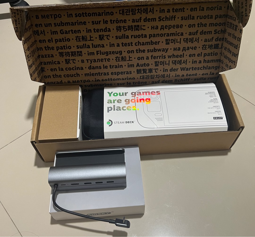 STEAMDECK 65GB, Video Gaming, Video Game Consoles, Others on Carousell