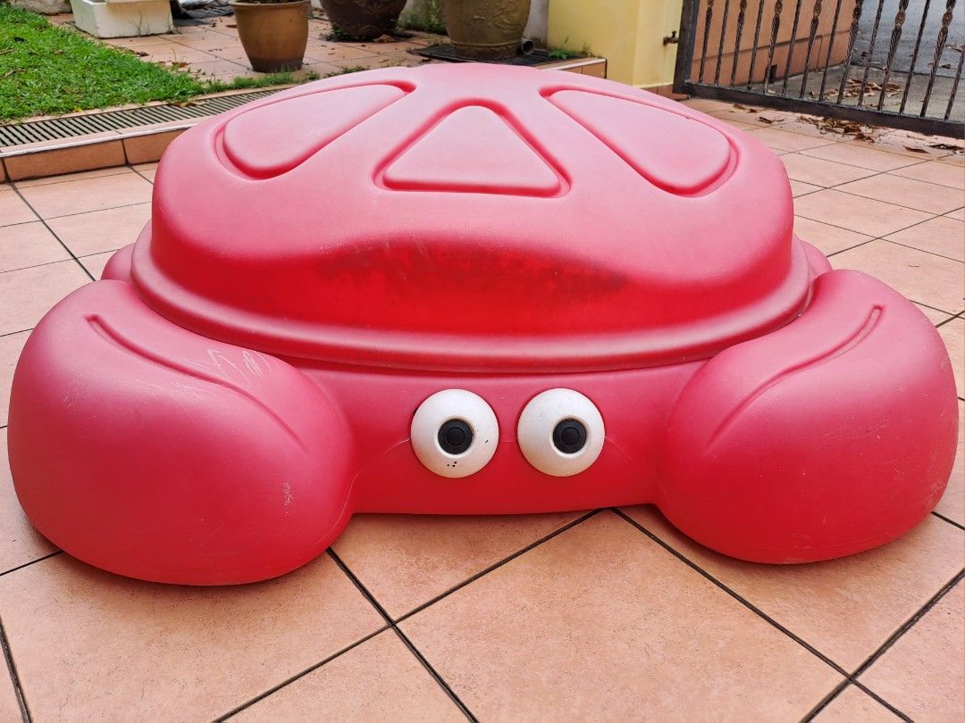 Step 2 Step2 Red Crab Sand or Ball Pit Box Water Pool, Babies & Kids ...