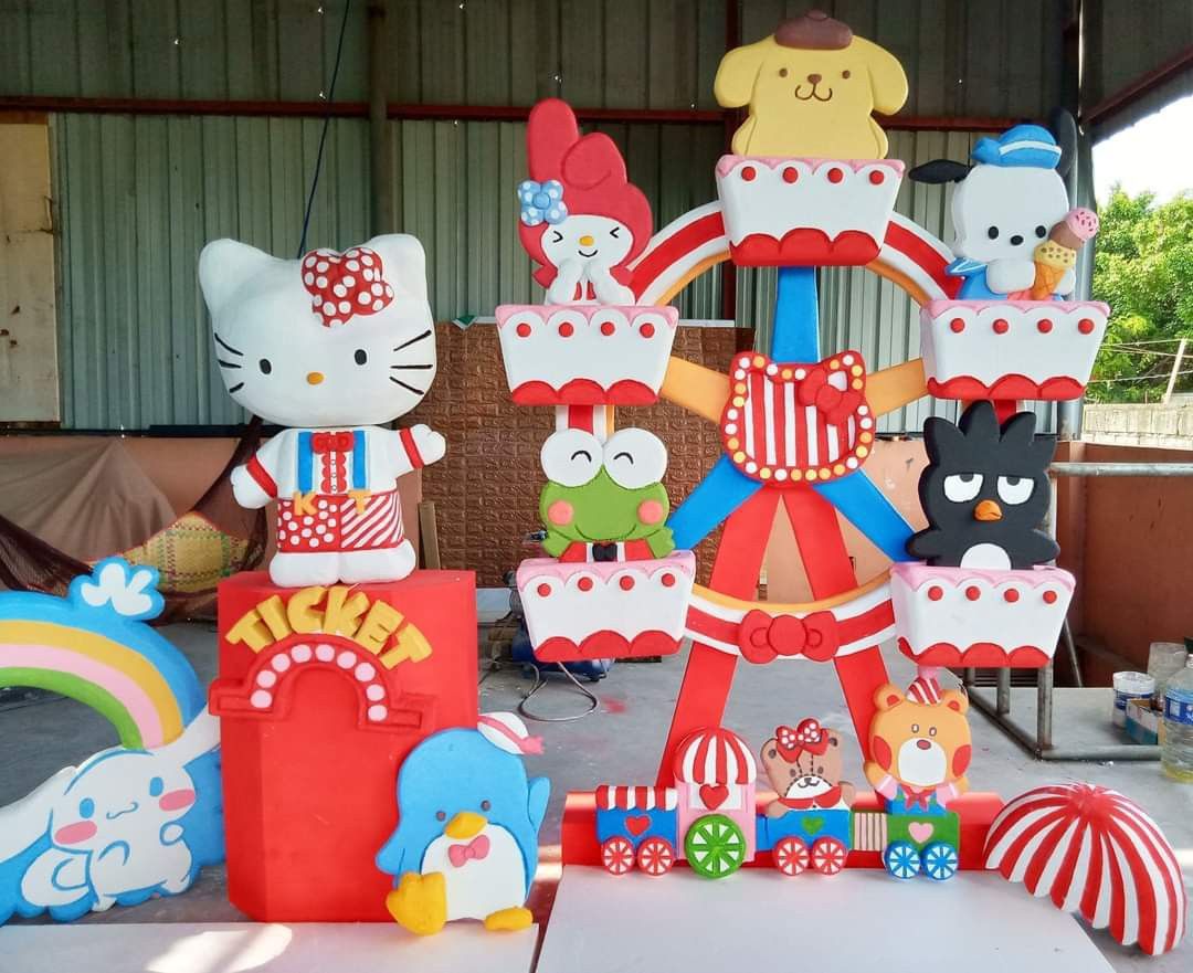 Styro Props and Backdrop | Styro Art Commission, Hobbies & Toys ...