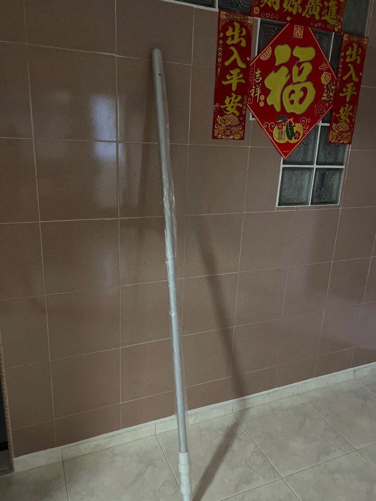 Swimming pool telescope pole, Furniture & Home Living, Outdoor ...