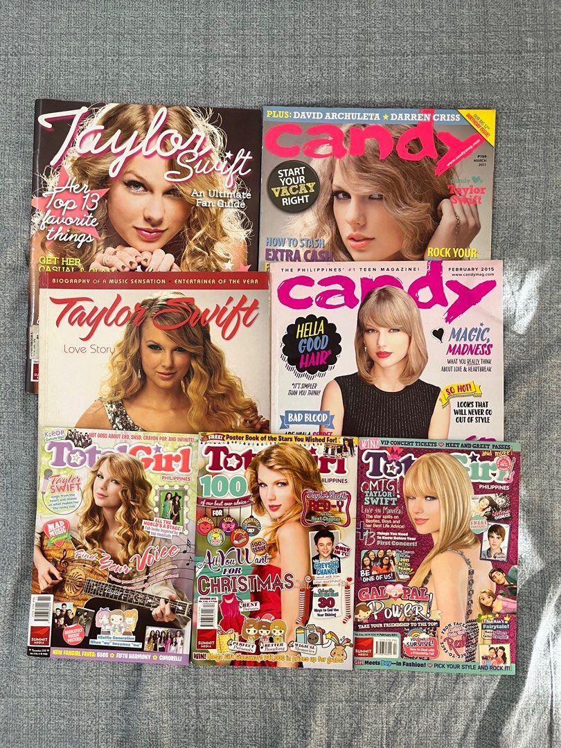 Taylor Swift magazines, Hobbies & Toys, Books & Magazines, Magazines on ...