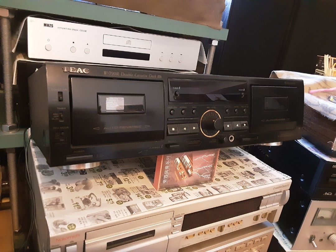 Teac W-790 cassette deck, Audio, Other Audio Equipment on Carousell
