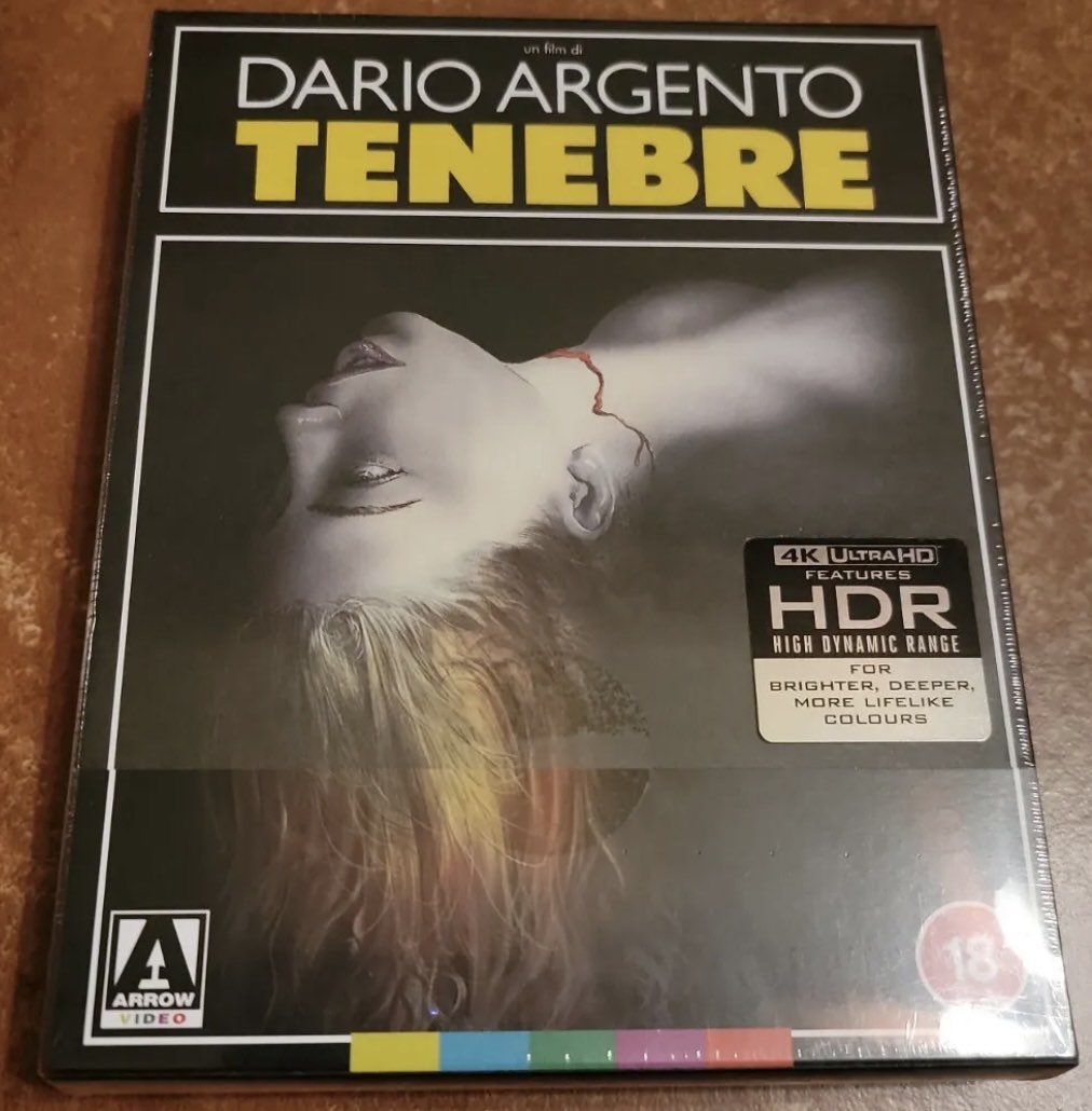 Tenebrae 4K UHD Arrow Video Limited Edition Arte Originale, Hobbies ...