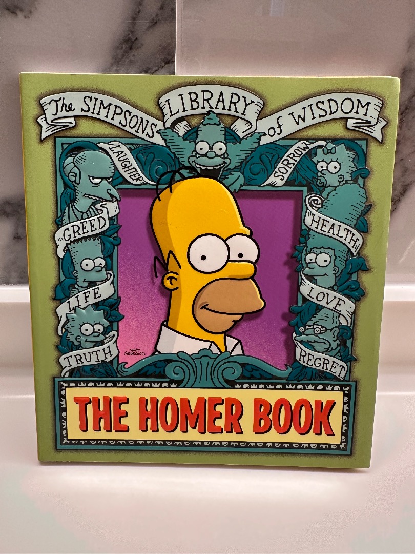 The Homer Book (Simpsons Comic), Hobbies & Toys, Books & Magazines ...
