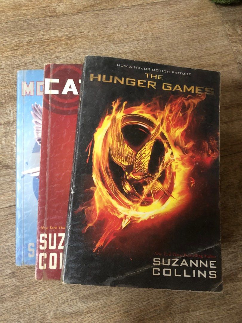 The Hunger Games Trilogy (all three) by Suzzane Collins, Hobbies & Toys ...