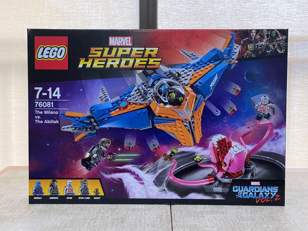 The Milano Vs The Abilisk 76081 LEGO SUPERHEROES MARVEL New MISB SEALED ...