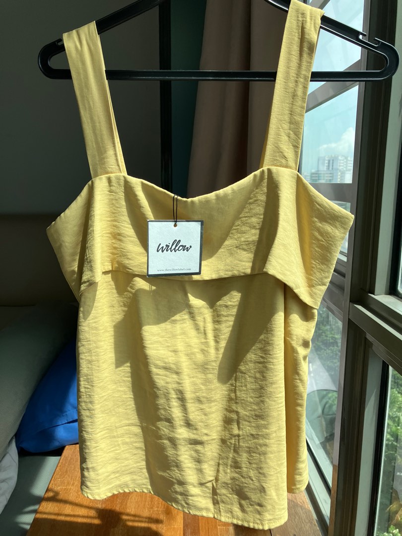 The Willow Label blouse, Women's Fashion, Tops, Blouses on Carousell