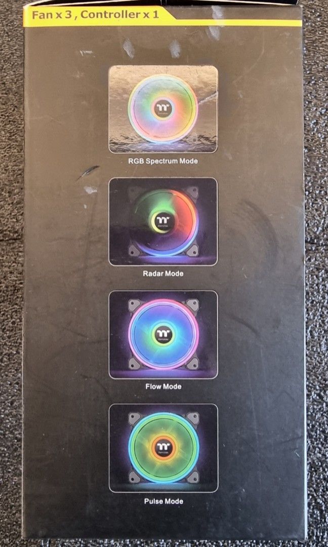 Thermaltake Ring Quad 12 RGB, Computers & Tech, Parts & Accessories ...