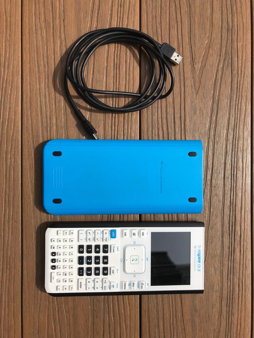 TI-nspire CX II (2) (Texas Instruments) GDC (graphic display calculator ...
