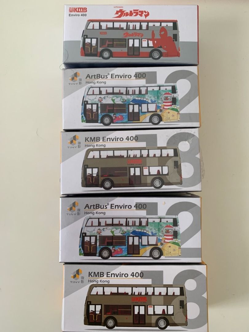 TINY HONG KONG BUSES, Hobbies & Toys, Toys & Games on Carousell