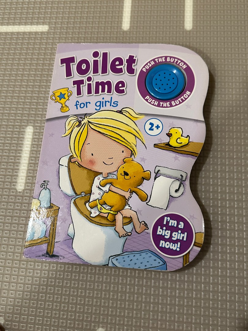 Toilet time for girls, Hobbies & Toys, Books & Magazines, Children's ...