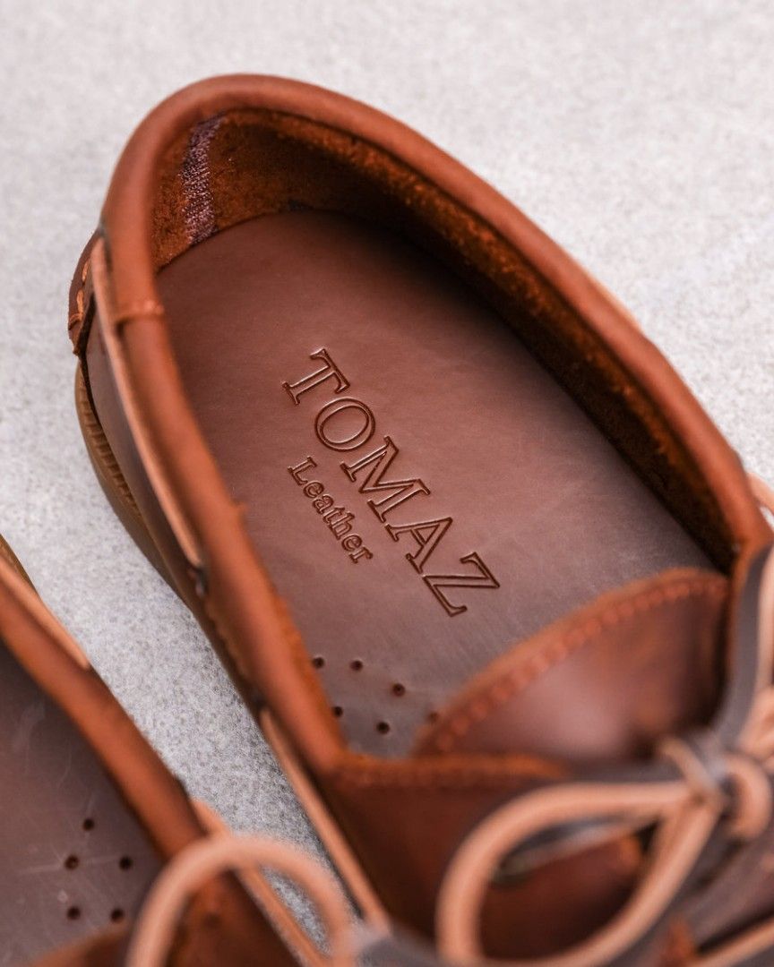 Tomaz C328A Men's Leather Boat Shoes / Kasut Bot C328A Tomaz, Men's ...