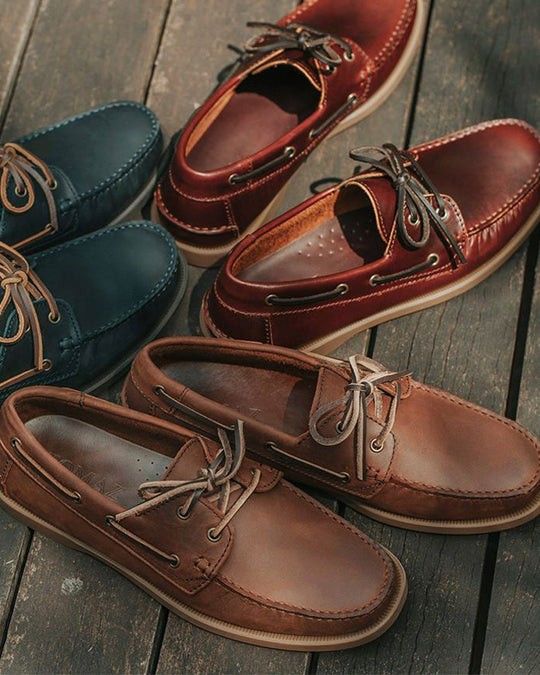 Tomaz C328A Men's Leather Boat Shoes / Kasut Bot C328A Tomaz, Men's ...