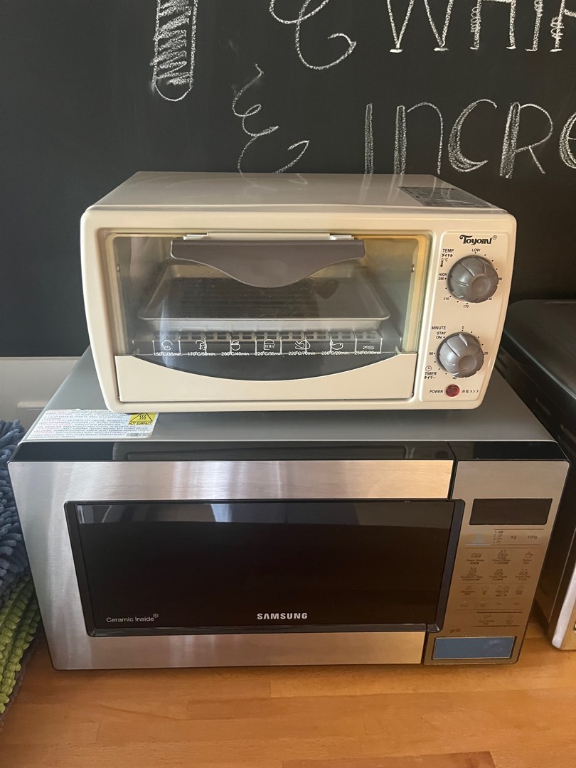 Toyomi toaster & Samsung microwave, TV & Home Appliances, Kitchen ...