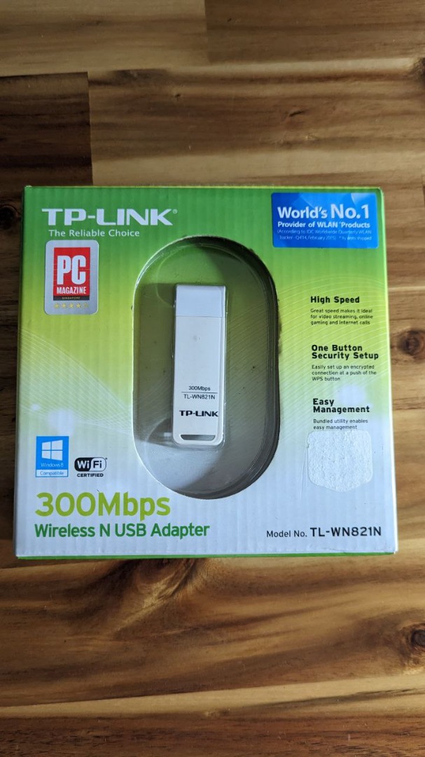 Tp Link Wireless Network Adaptor Tl Wn821n 300mbps Computers And Tech