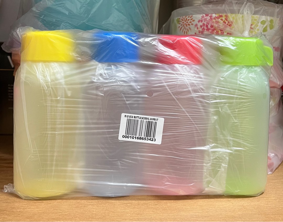 Tupperware Eco bottles 350ml, Furniture & Home Living, Kitchenware ...