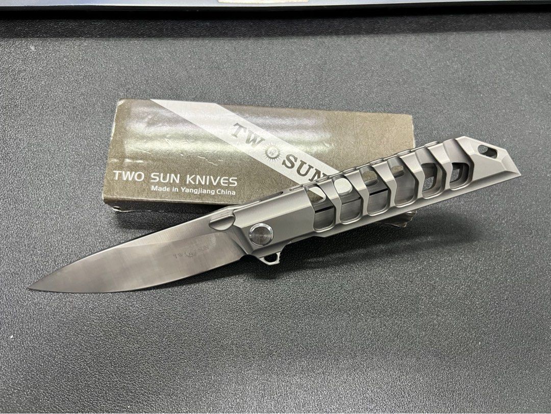 Twosun TS100 M390 Steel Titanium Handle, Furniture & Home Living ...