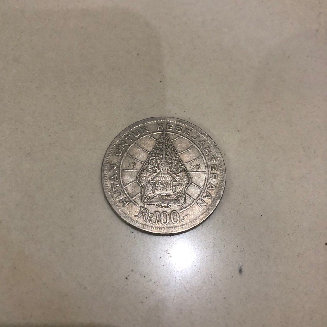 Uang Lama Koin 100 rupiah tahun 1978, Antik, Uang Lama di Carousell