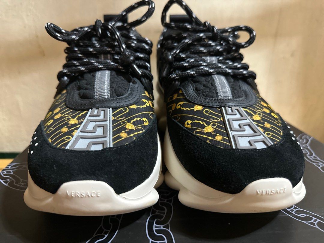 Versace Chain Reaction Shoes, Men's Fashion, Footwear, Sneakers on ...