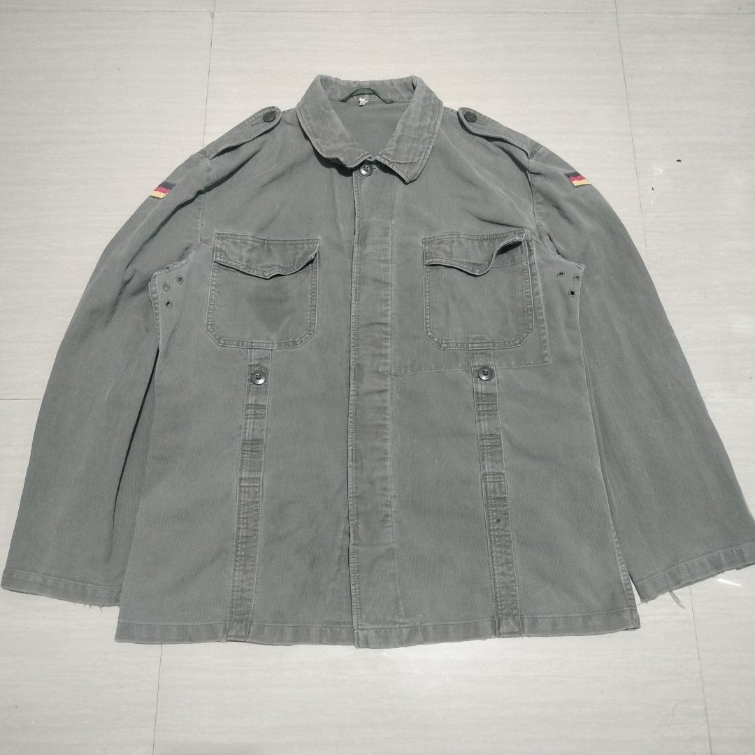 vintage 80s german army field jacket on Carousell
