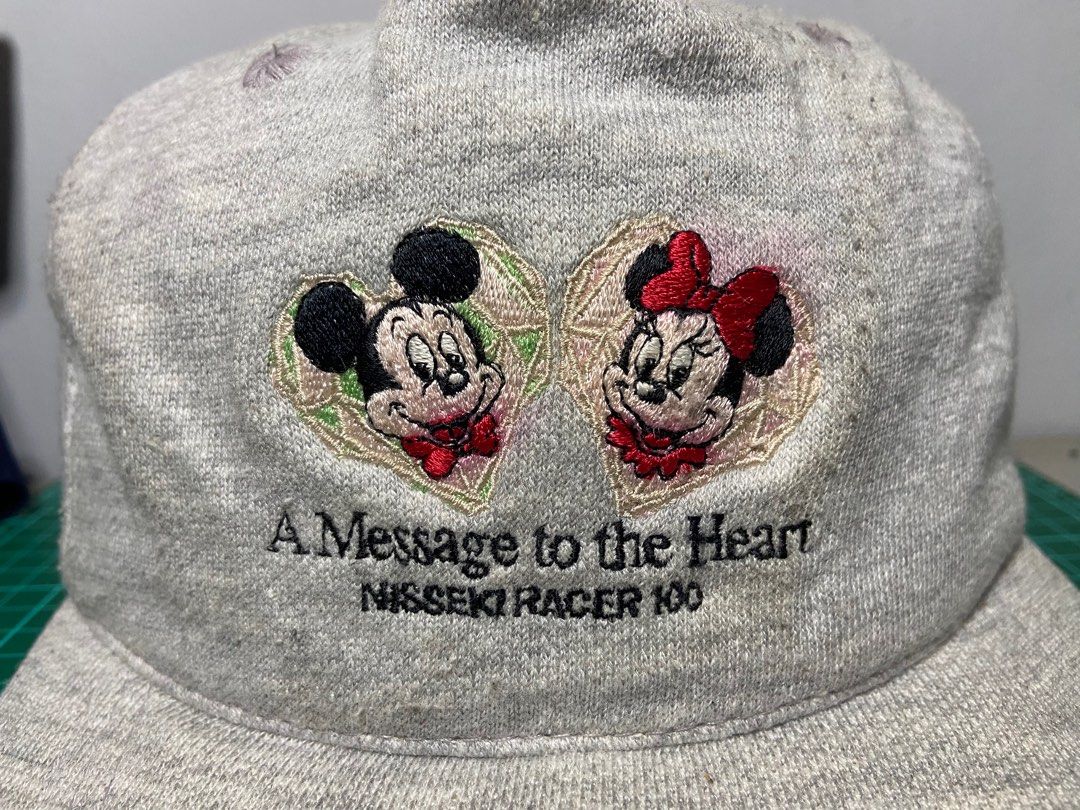 VINTAGE MICKEY MOUSE WOOL CAP, Men's Fashion, Watches & Accessories ...