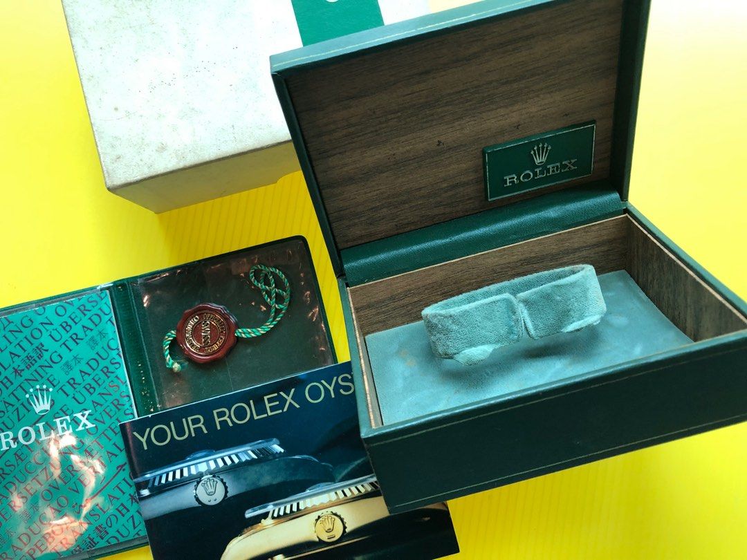 Vintage Rolex watch box, Luxury, Watches on Carousell