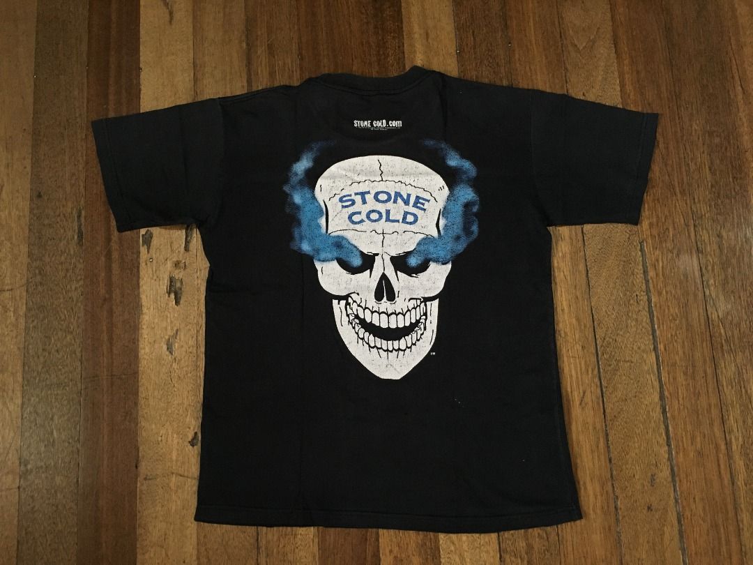 Vintage WWE Stone Cold Shirt, Men's Fashion, Tops & Sets, Tshirts ...