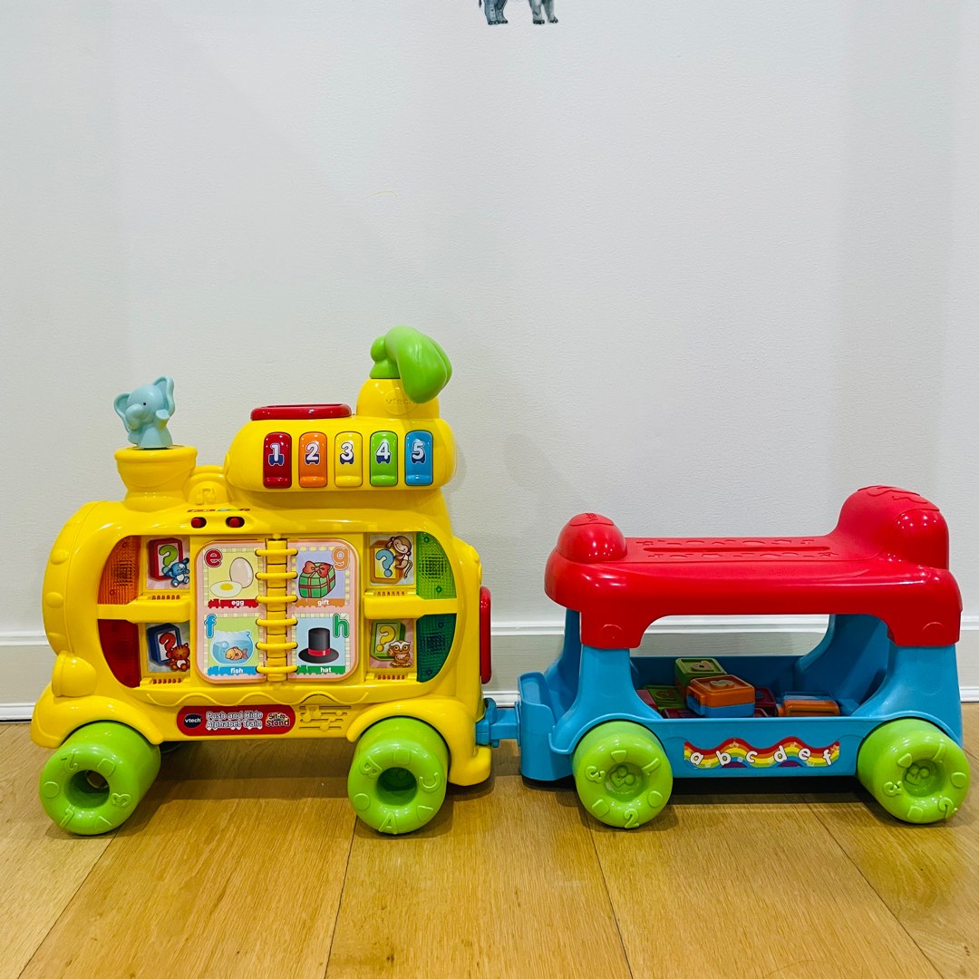 VTech Push and Ride Alphabet Train on Carousell