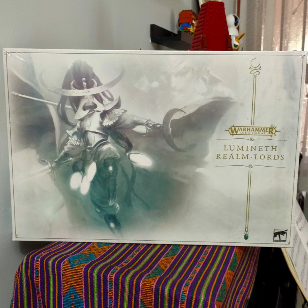 Warhammer AOS Lumineth Realm-Lords Army Set with Dice NEW, Hobbies ...