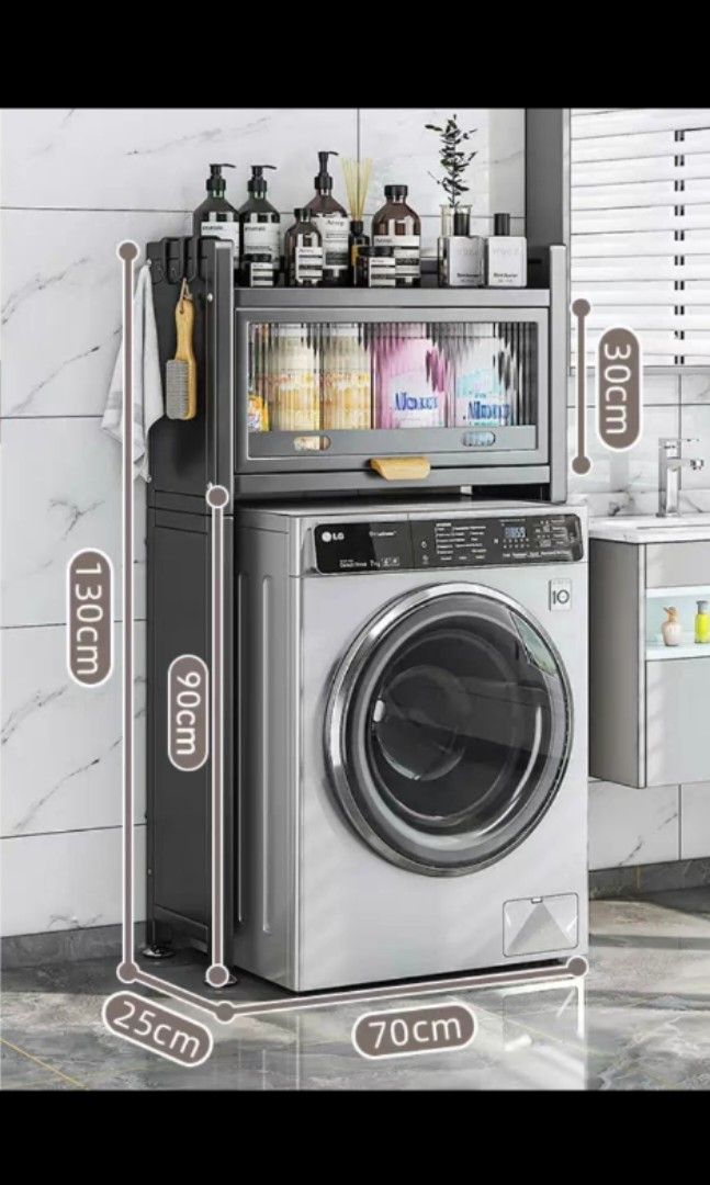 Washing machine rack, Furniture & Home Living, Bathroom & Kitchen ...