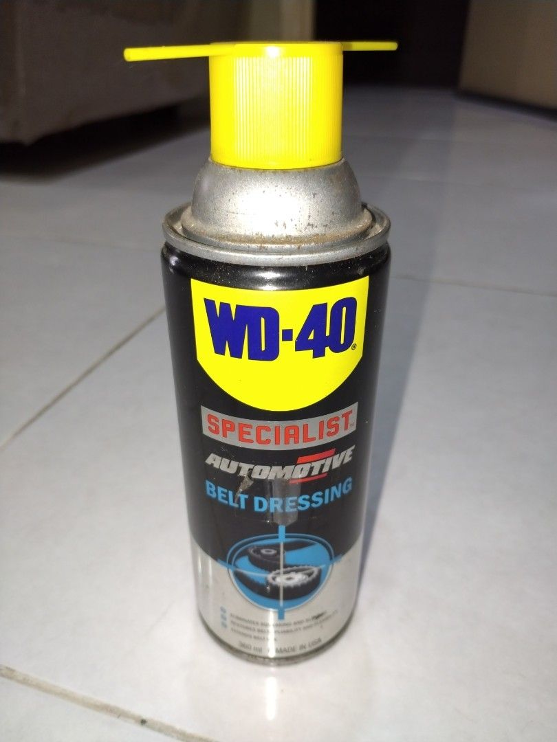 WD-40 Belt Dressing, Auto Accessories on Carousell
