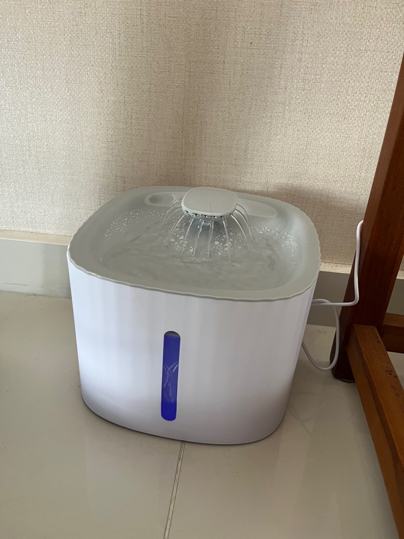 WTS CAT WATER FOUNTAIN GREY, Pet Supplies, Homes & Other Pet ...