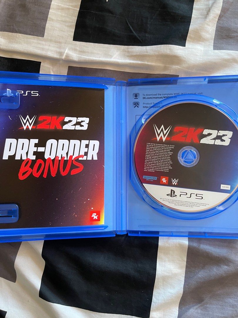 WWE 2k23 - PS5, Video Gaming, Video Games, PlayStation on Carousell