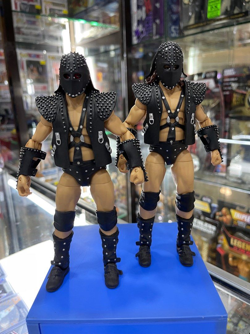 WWE Mattel Elite Legends DEMOLITION Set Of Two AX & SMASH on Carousell