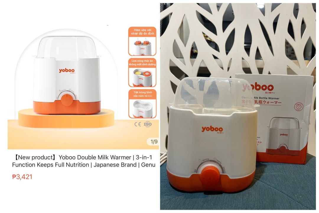 Yoboo 3 in 1 Milk warmer, Babies & Kids, Nursing & Feeding ...